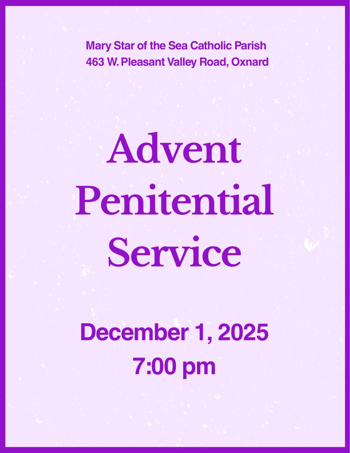 ADVENT – MARY, STAR OF THE SEA